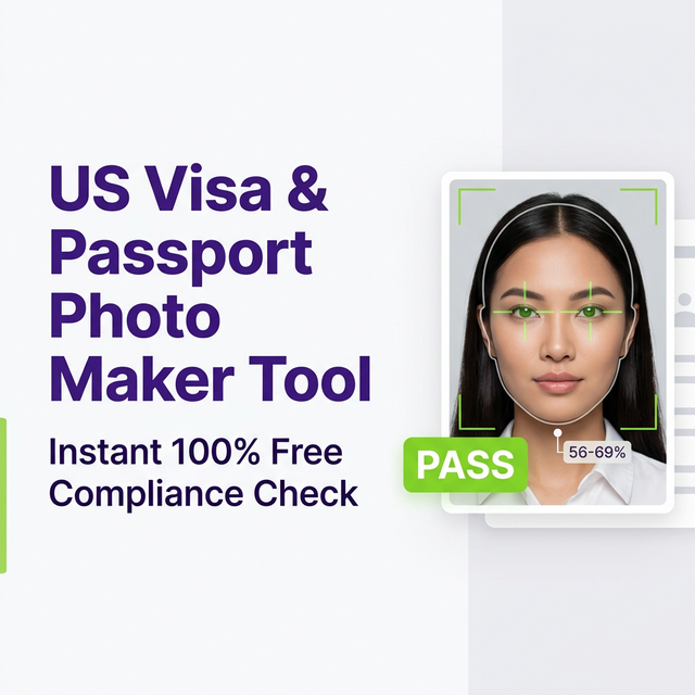 USVisaPhotoAI | Free US Visa & Passport Photo Tool